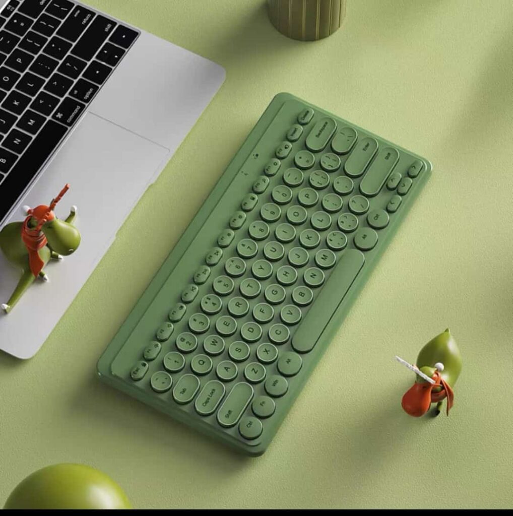 Wireless Coloured mini keyboard combo - Wistan Technologies